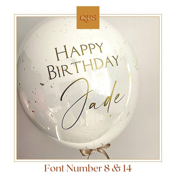 Custom Balloons - Etsy