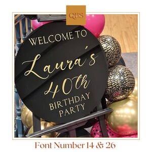 Acrylic Disc Signage Label Sail Board Labels Wedding - Etsy