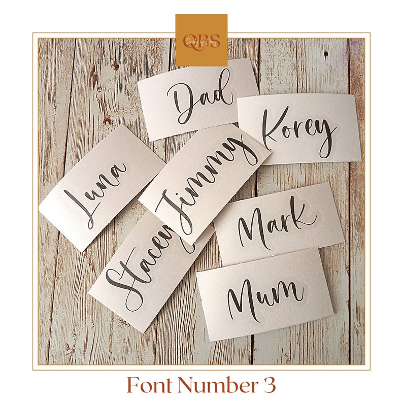 Christmas Bauble Name Labels Decal Vinyls Personalised Name - Etsy