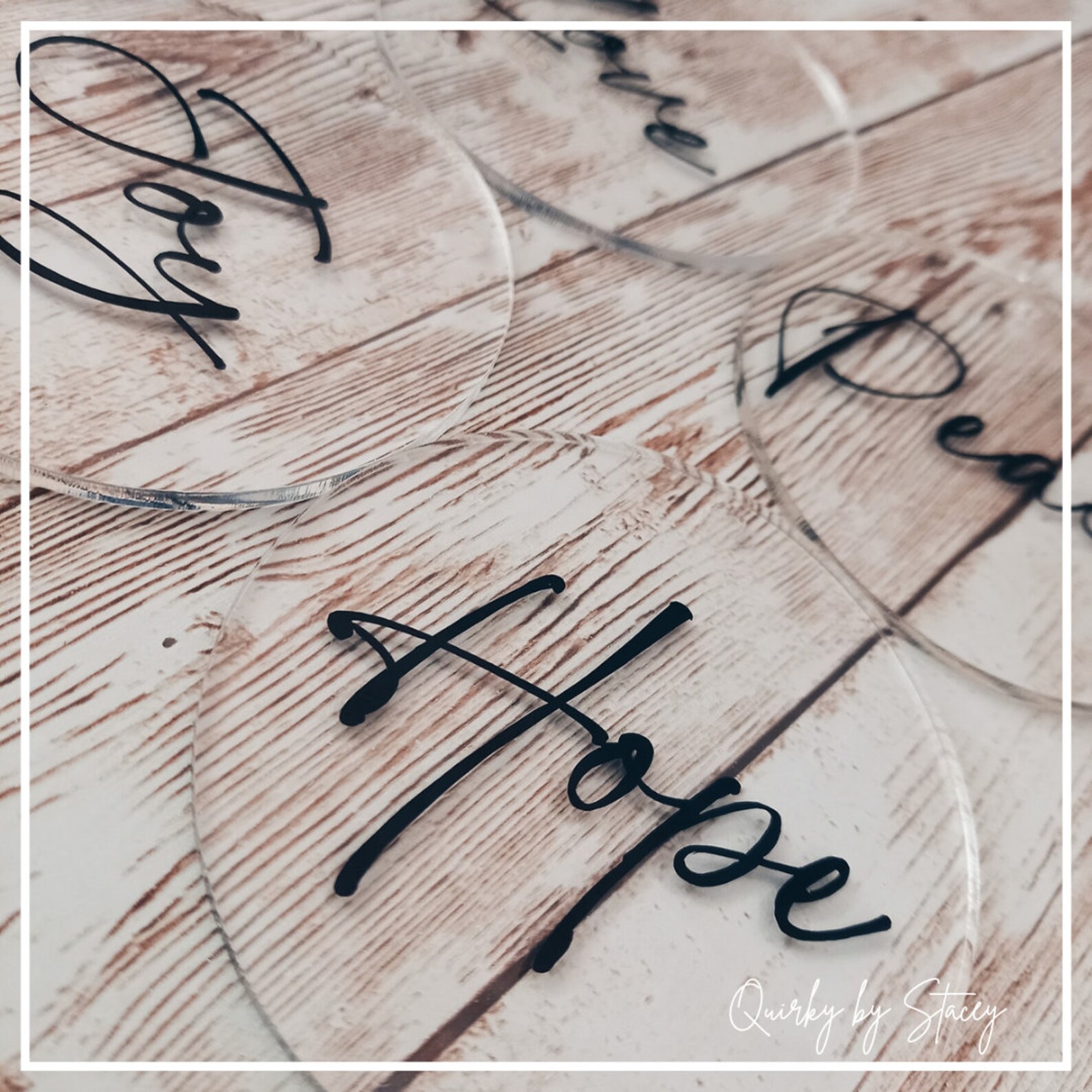 Christmas Bauble Name Labels Decal Vinyls Personalised Name - Etsy