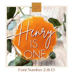 Acrylic Disc Signage Label, Sail Board Labels, Wedding Signage, Table ...