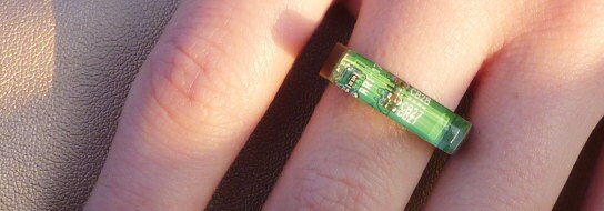 Circuit Board Ring Resin Ring Circuit Rings Geek Ring for | Etsy UK