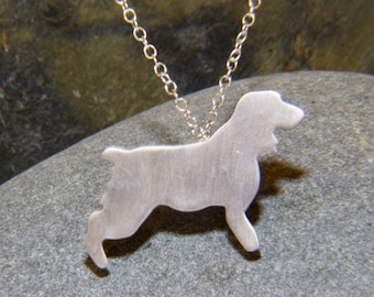 Sterling Silver Springer Cocker Boykin or Field Spaniel Charm - Etsy