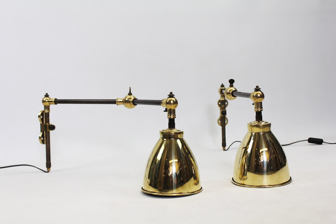 Classic Style Brass Map Reading Lamp - Etsy