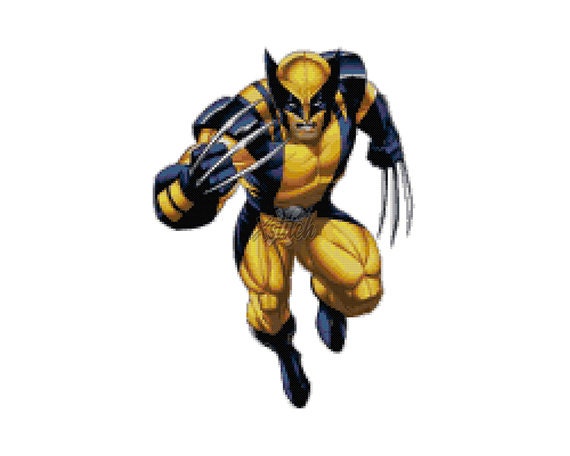 Wolverine Cross Stitch Pattern - Etsy