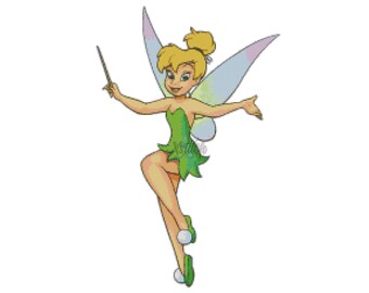 Cross Stitch Pattern Tinker Bell - Etsy
