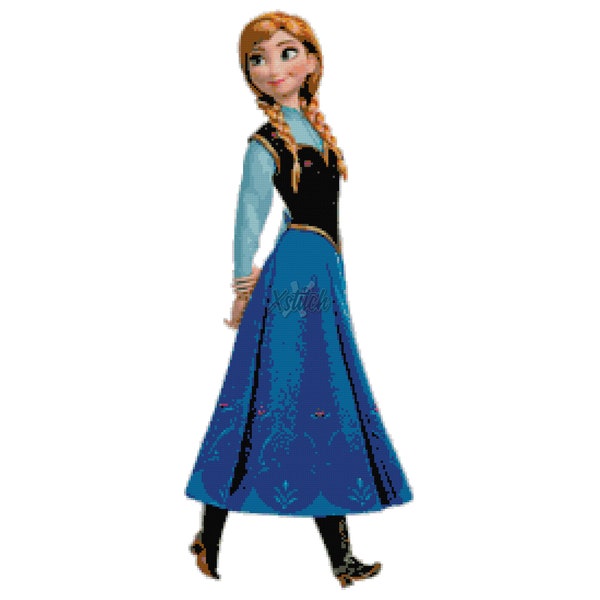 Anna Cross Stitch Pattern - Etsy