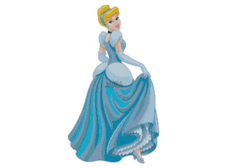 Cinderella Cross Stitch Pattern - Etsy