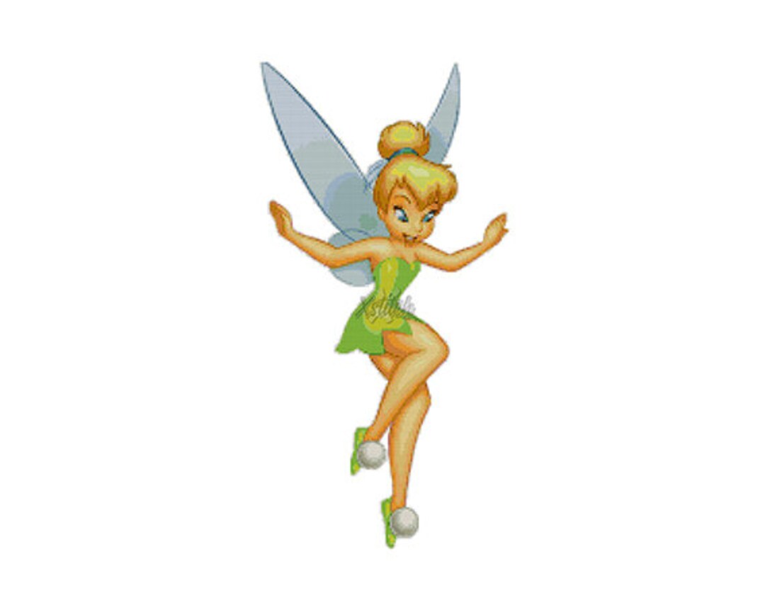 Tinker Bell Cross Stitch Pattern - Etsy