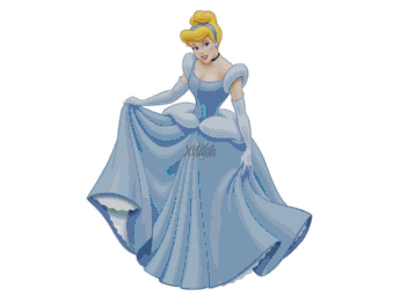 Cinderella Cross Stitch Pattern - Etsy