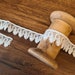 1.8cm Vintage Art Deco Style Nottingham Lace Trim by the Meter, Narrow ...