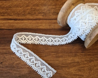 Beautiful Vintage Style Nottingham Lace Trim by the Meter - Etsy