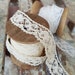 Beautiful Vintage Style Nottingham Lace Trim by the Meter, Narrow 1.8cm ...