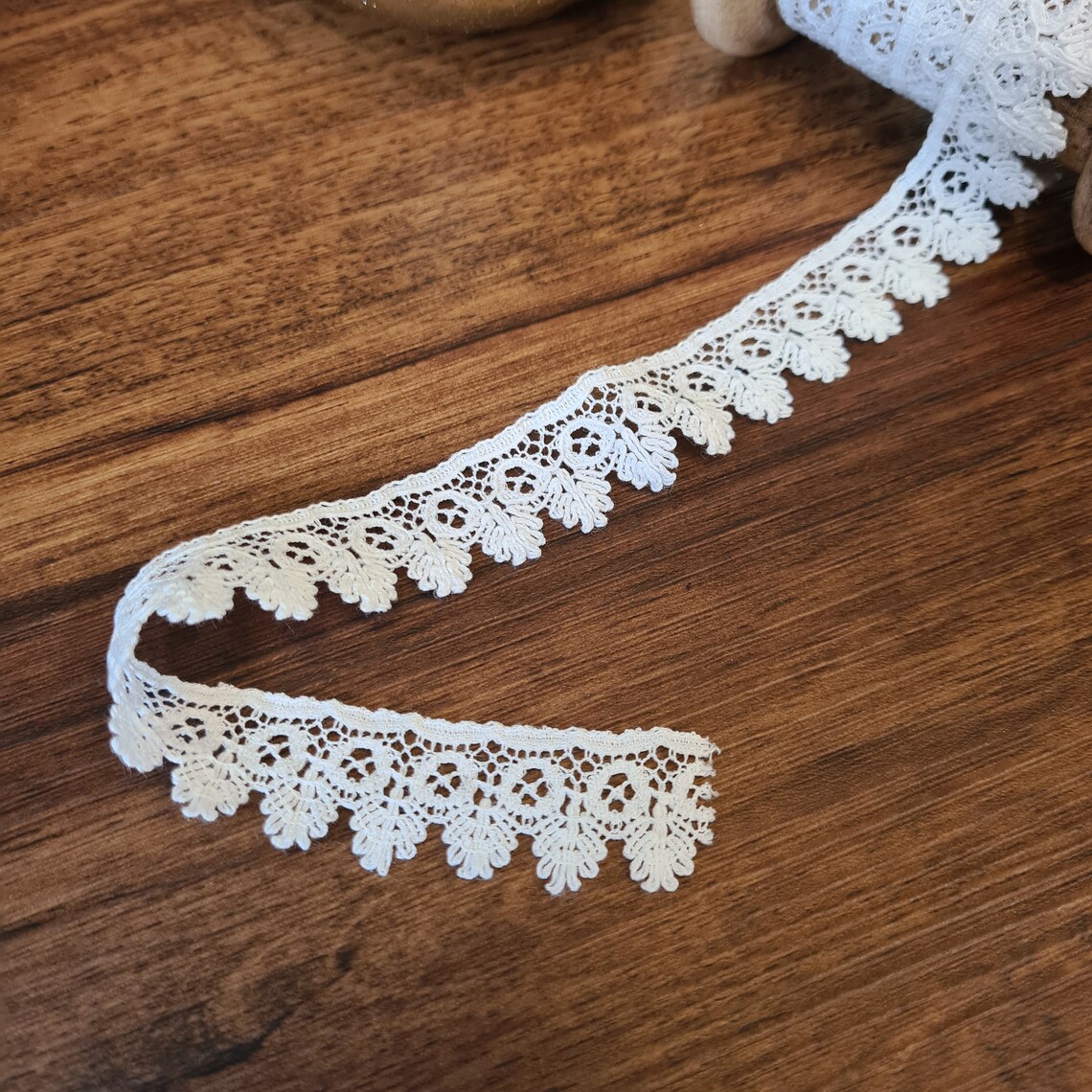1.8cm Vintage Art Deco Style Nottingham Lace Trim by the - Etsy