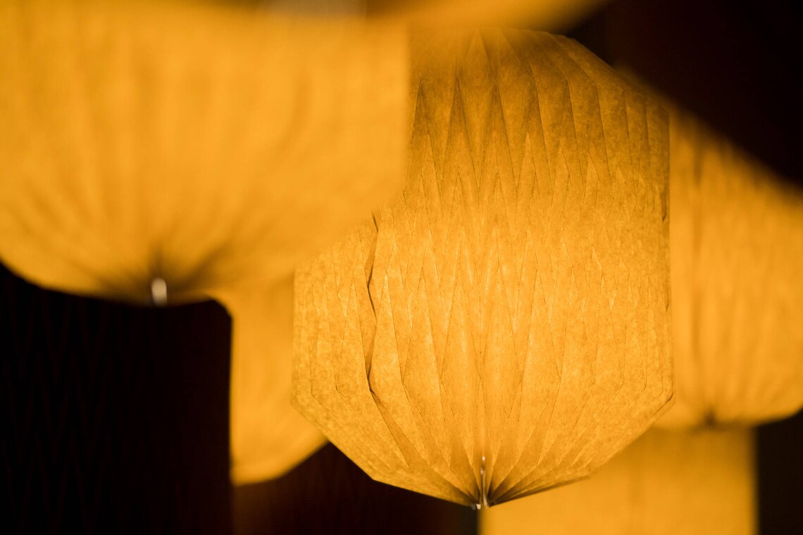 HIVE Origami Lamp Paper Papercraft Lampshade Origami - Etsy