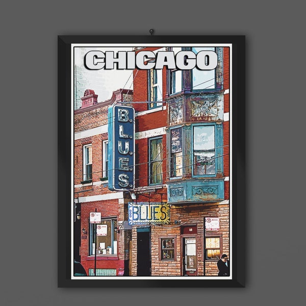 Chicago Blues - Etsy