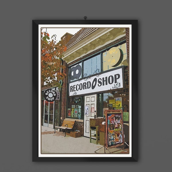 Record Store - Etsy