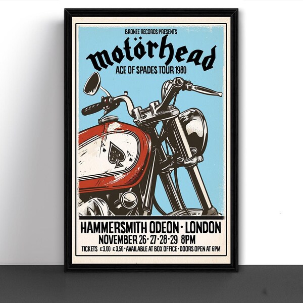 Motorhead Poster - Etsy