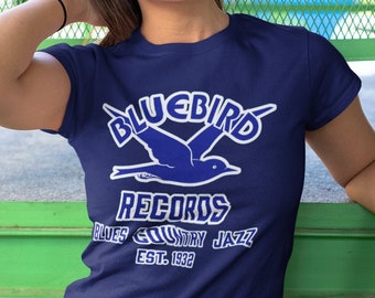 Bluebird Record - Etsy