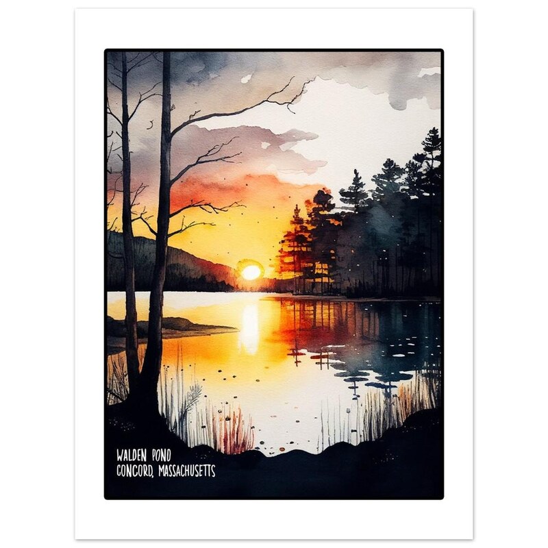 Henry David Thoreau - Etsy