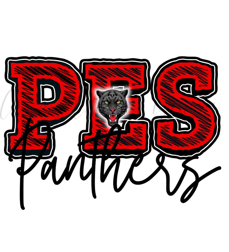 CES Panthers PNG: School Spirit Design (digital Download) - Etsy