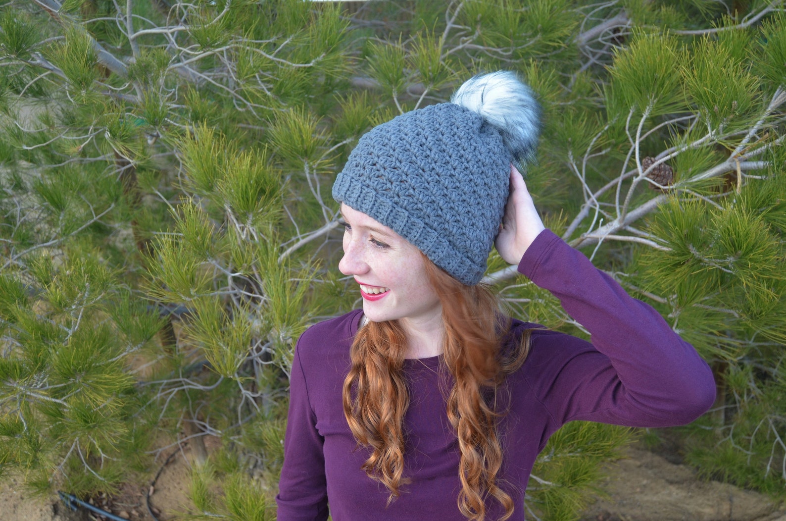 Twilight Beanie Crochet Pattern - Crochet Hat Pattern, Crochet Beanie ...