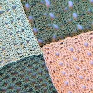 Spring Lacy Crochet Stitches —crochet Stitch Dictionary, Lace Stitch ...