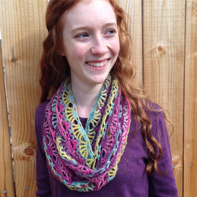 Lace Infinity Scarf - Etsy