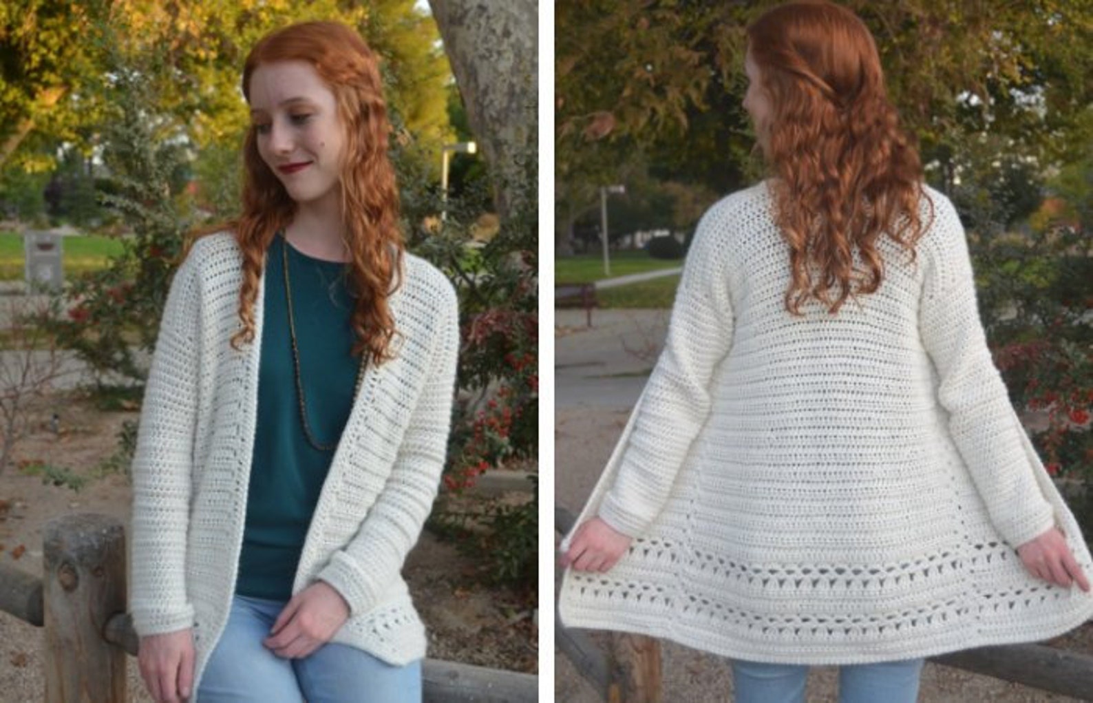 Angelica Cardigan — Easy & Long Crochet Cardigan Pattern for Women ...