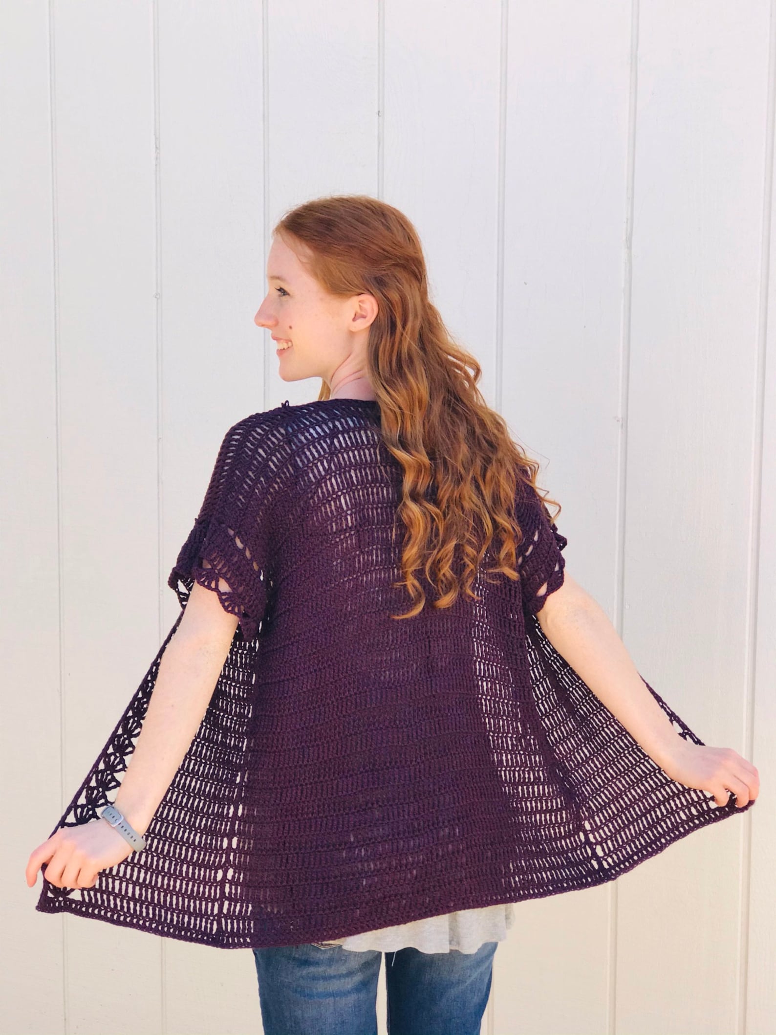 Midsummer Cardigan - Lacy & Lightweight Summer Cardigan Crochet Pattern ...