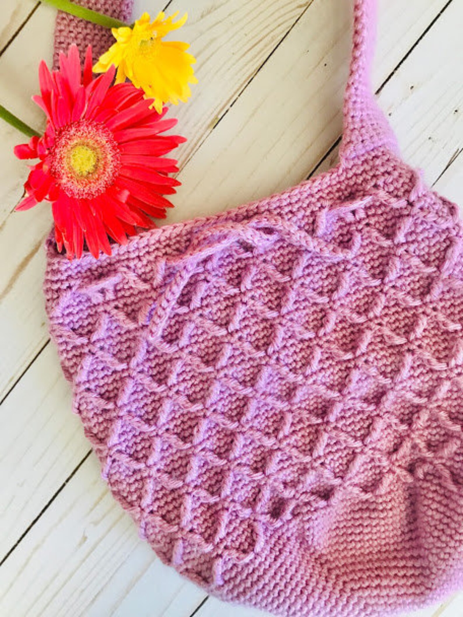Diamond Cable Bag Crochet Pattern, Crochet Market Bag, Crochet Purse ...