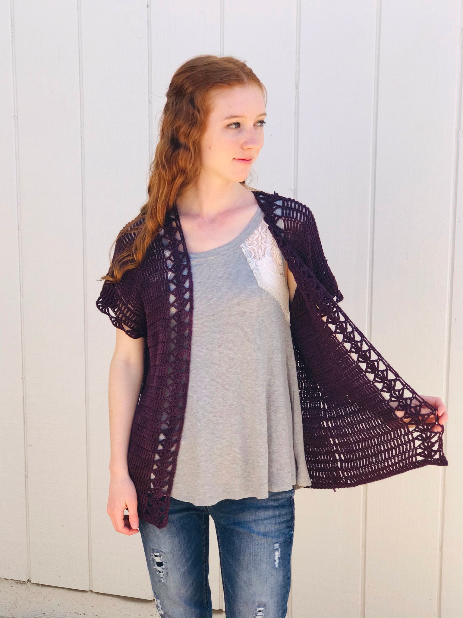 Midsummer Cardigan - Lacy & Lightweight Summer Cardigan Crochet Pattern ...