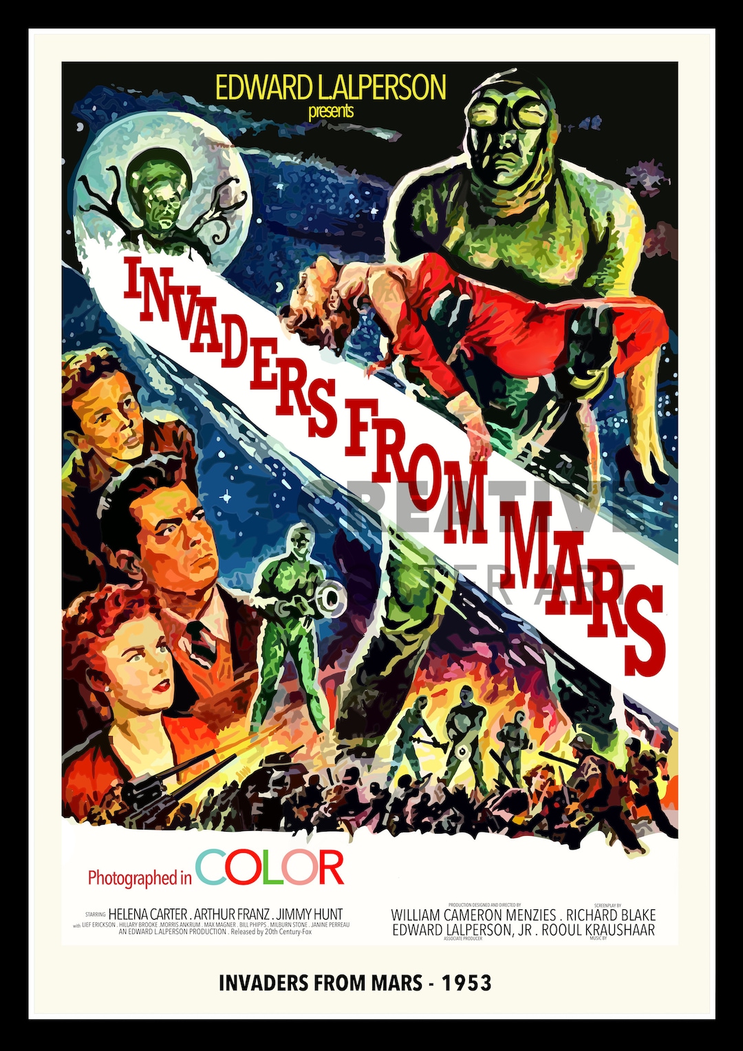 Invasion From Mars Poster, Invasion From Mars Movie Poster, Invasion ...