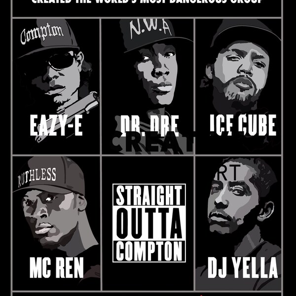 Straight Outta Compton Poster - Etsy