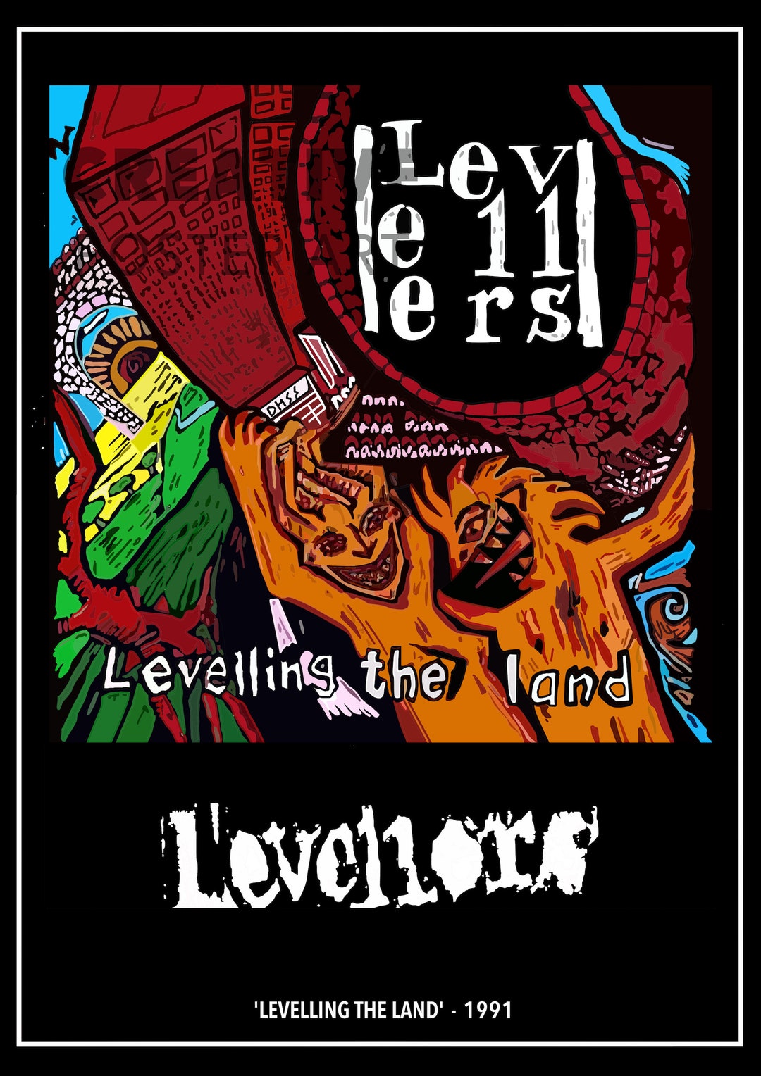 The Levellers/levelling the Land Poster Download the Levellers ...