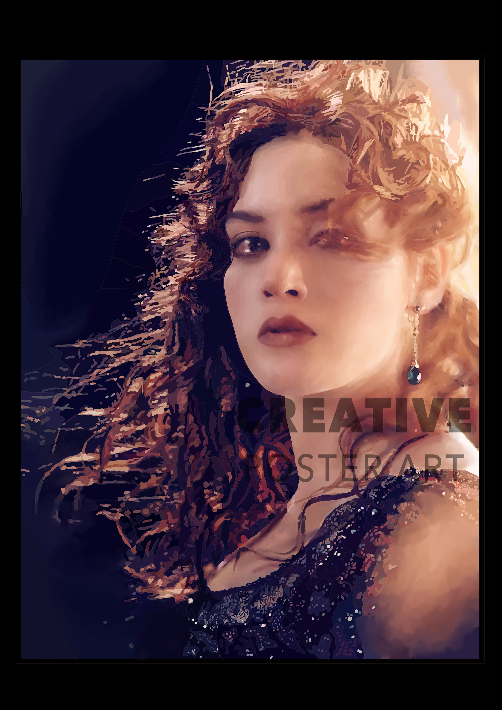 Titanic Kate Winslet Painting