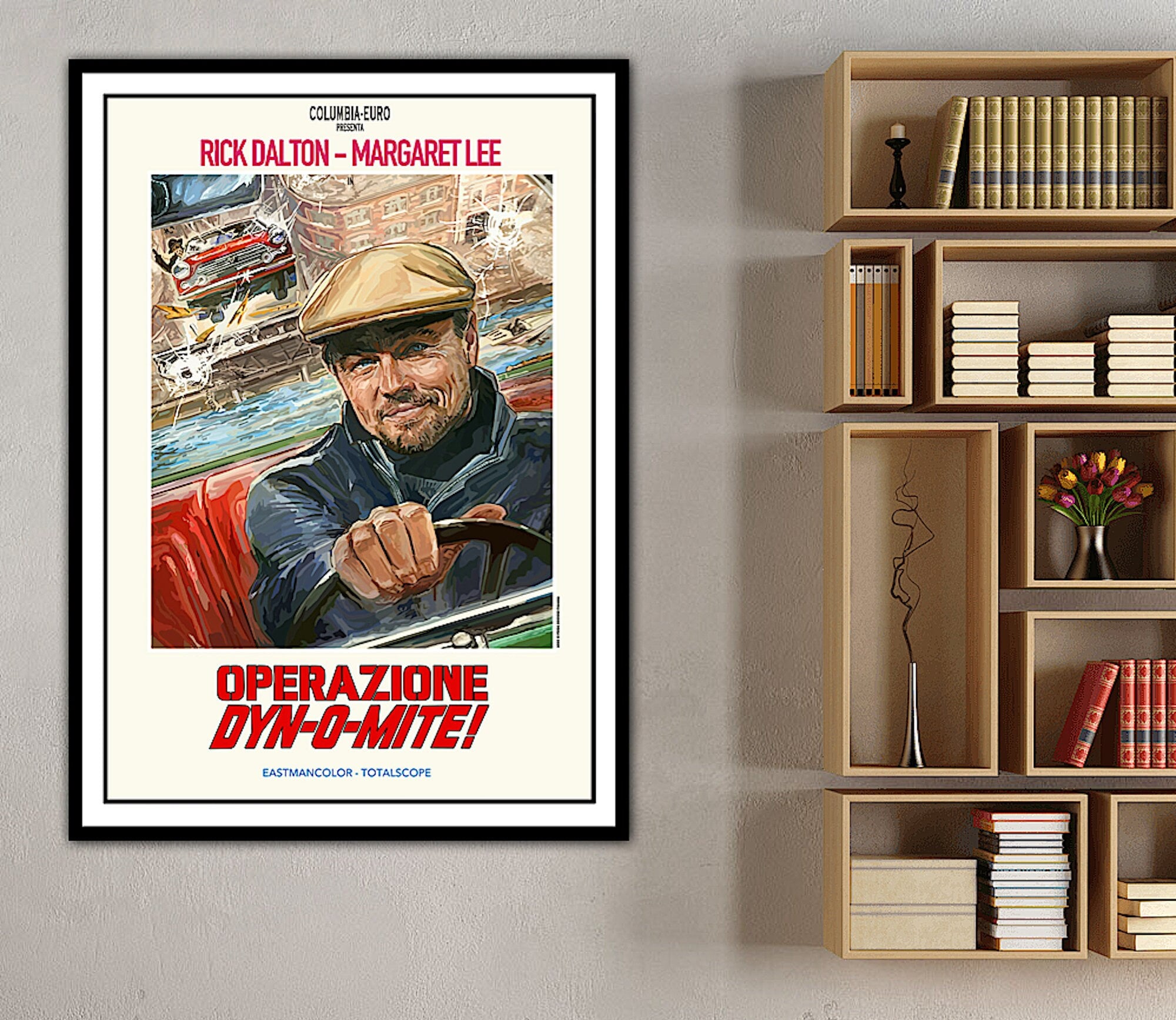 Rick Dalton Operazione Dyn-o-mite Movie Poster – Once Upon a Time ...