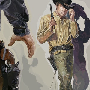 Nebraska Jim Poster,rick Dalton Movie Poster,dalton Movie Print,once ...