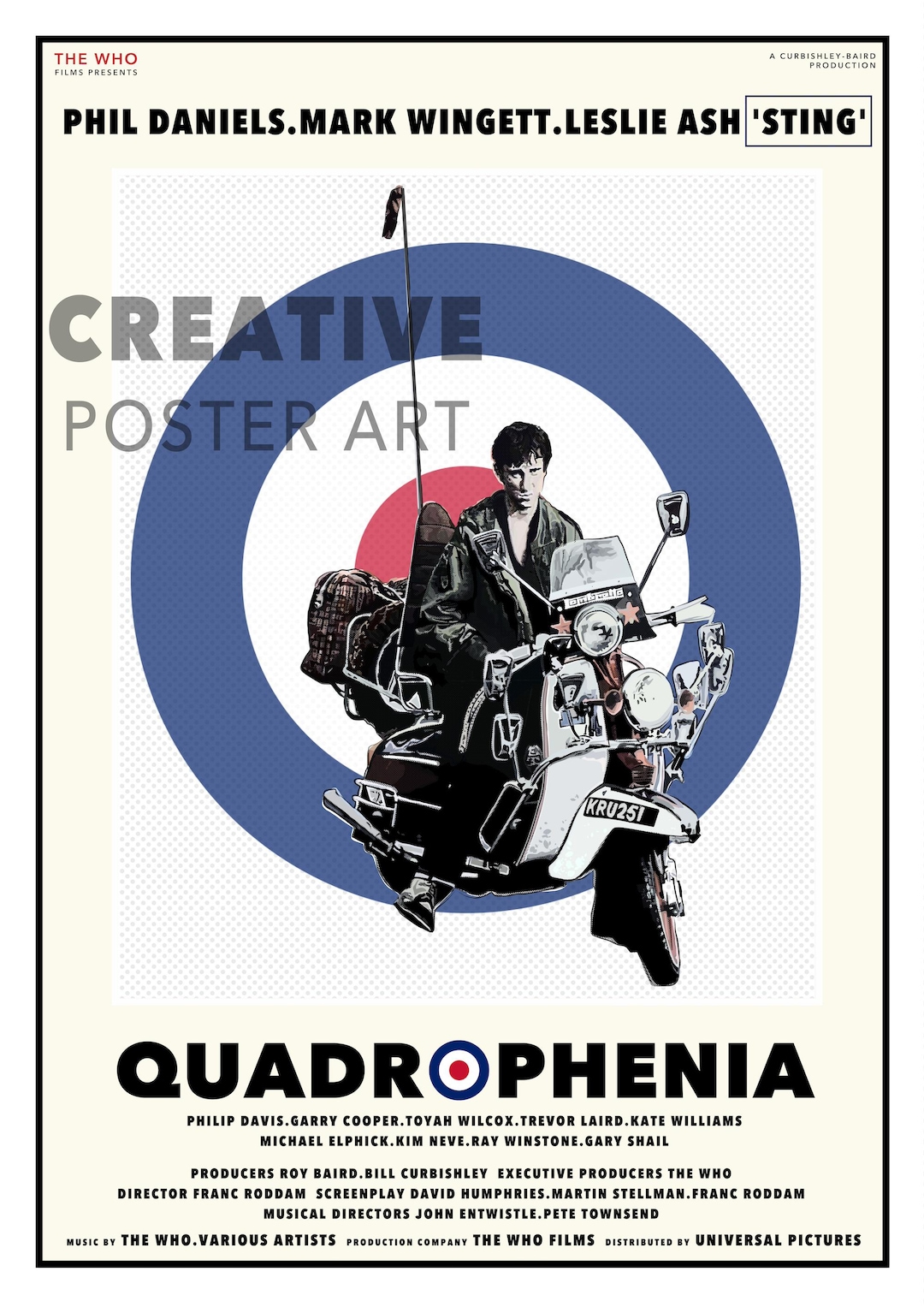 Quadrophenia Movie Poster: the Who, Mod Film Art - Etsy Singapore