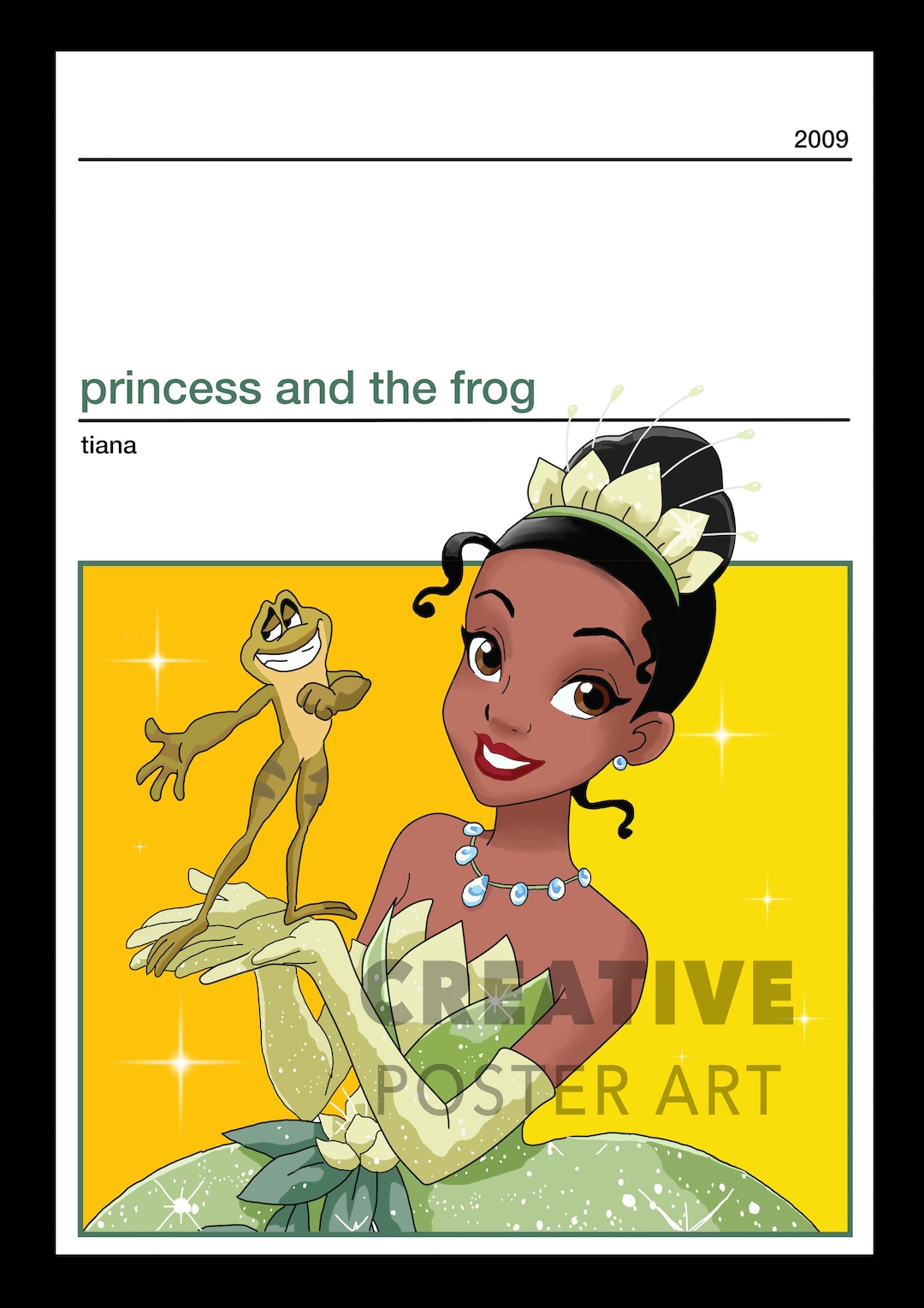 The Princess and the Frog Poster, the Princess and the Frog Movie ...