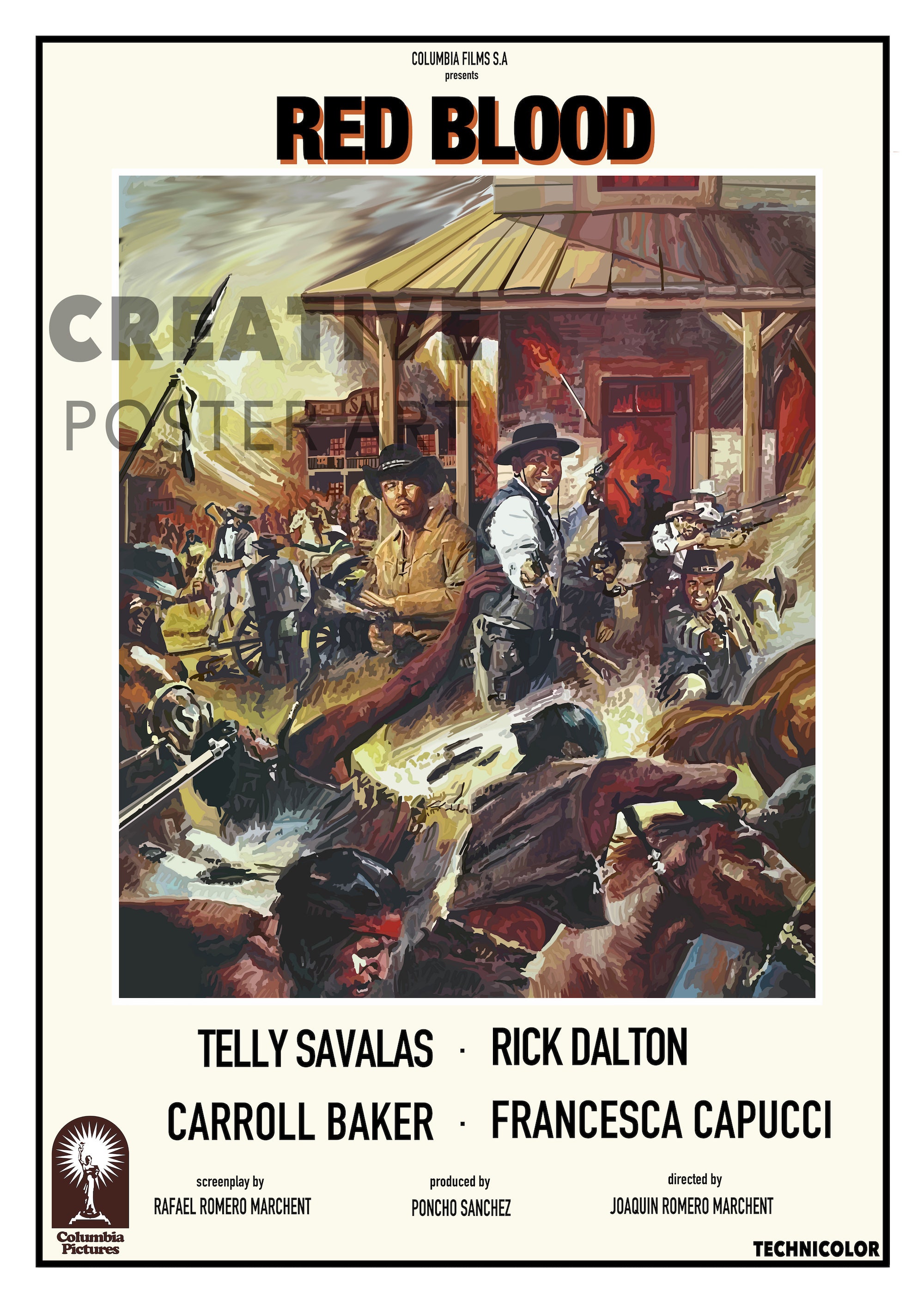 Rick Dalton Poster Set, Instant Printable Download, Once Upon a Time in ...