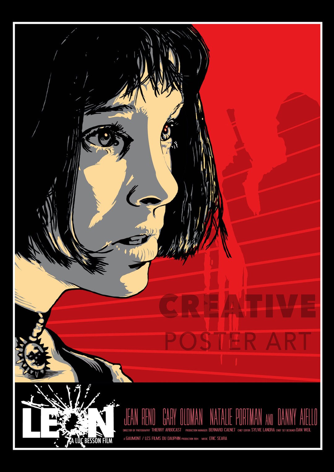 Leon Poster Leon Movie Posterhome Decor Wall Art Film Movie - Etsy