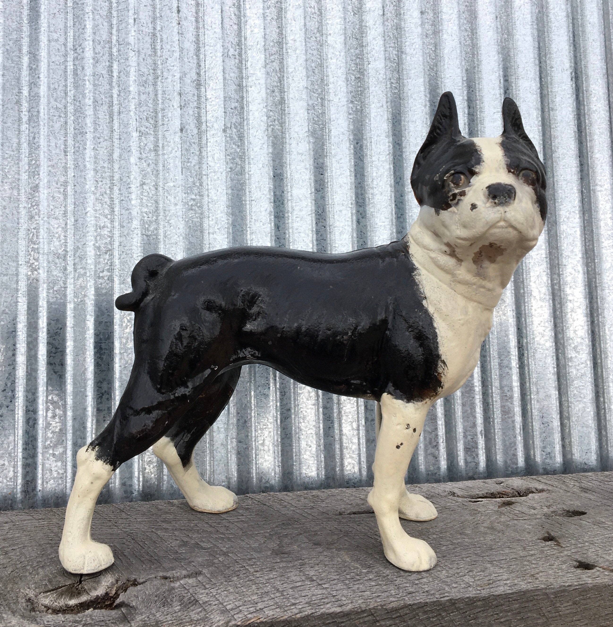 Antique Cast Iron Dog-cast Iron Dog Doorstop-hubley Cast Iron - Etsy