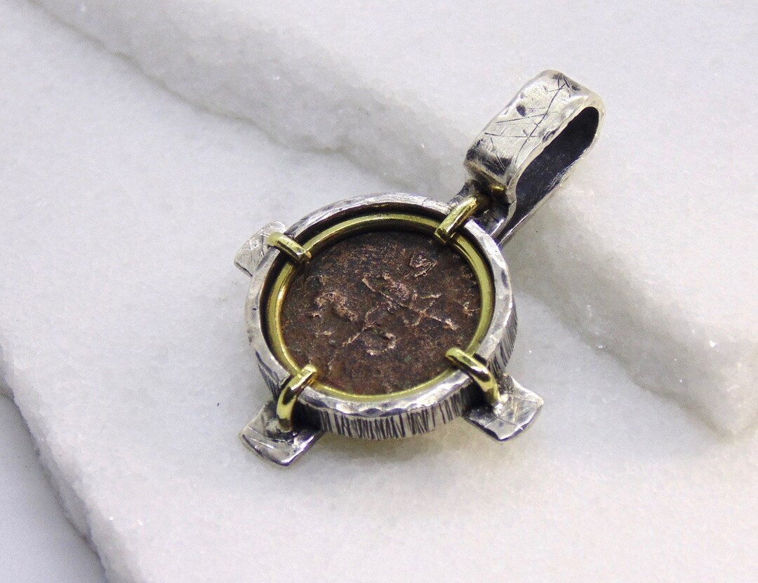 Ancient Roman Bronze Centaur Sagittarius Coin Modern Brutalist Unisex ...