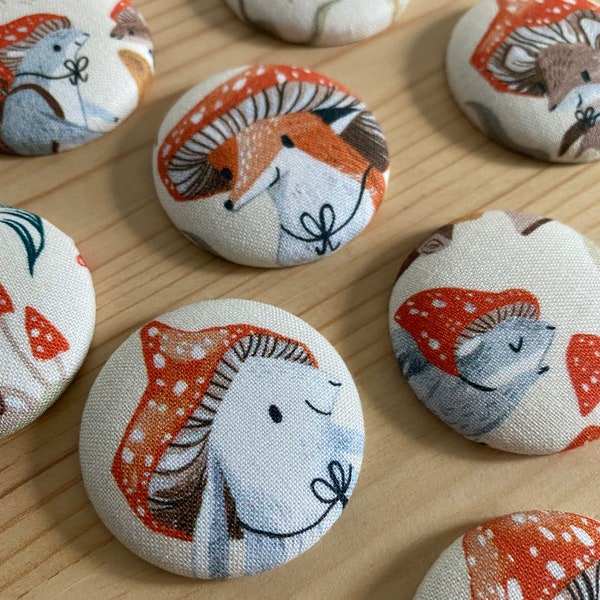 Fabric Magnets - Etsy