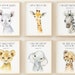 Kid's Bible Verse Prints Safari Animal Prints Christian - Etsy