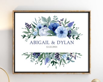 Name Date Print - Etsy
