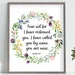 Isaiah 43:1 Fear Not for I Have Redeemed You, Bible Verse Print ...