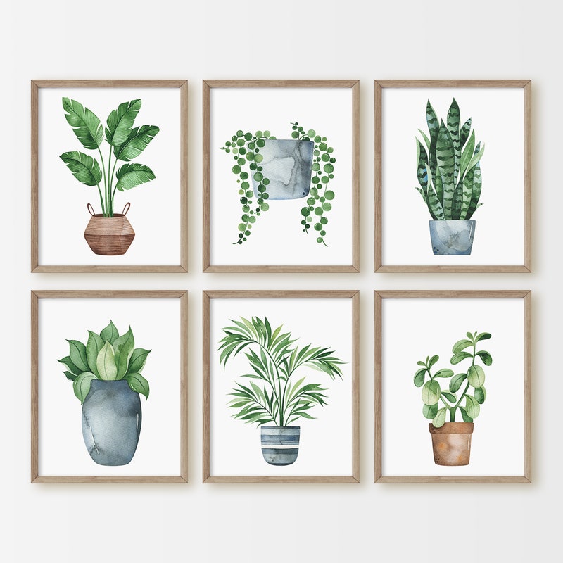 Plant Print - Etsy