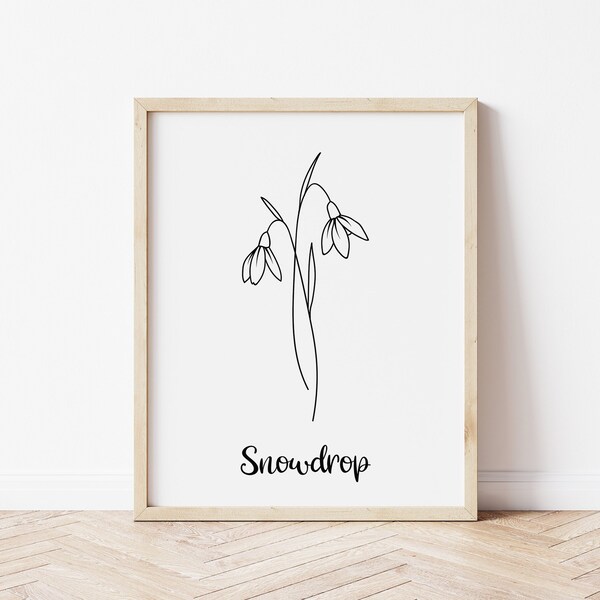 Snowdrop - Etsy